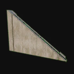 Dune Awakening Atreides Stronghold: 三角牆壁底部左