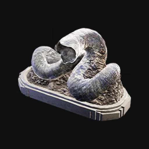 Dune Awakening Decorations: Sandworm Statue