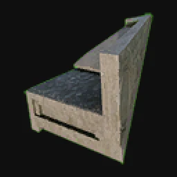 Dune Awakening Atreides Stronghold: Wide Ramp Edge Left