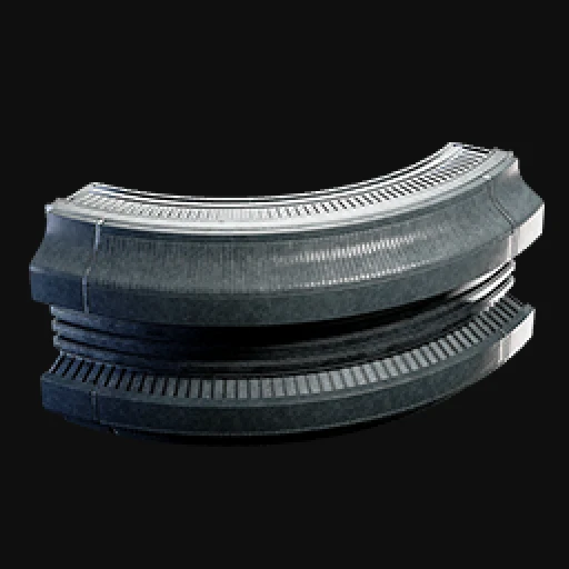 Dune Awakening Harkonnen Stronghold: Rounded Wall 2