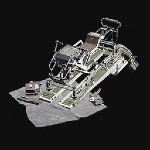 Dune Awakening Decorations: Desert Mechanic Dismantled Sandbike