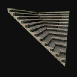 Dune Awakening Atreides Stronghold: Wklęsły narożnik schodów