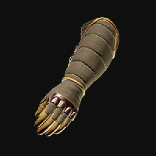 Dune Awakening Vestuário: Manoplas de Mendek