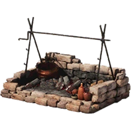 Pax Dei Crafter: Spit Roast