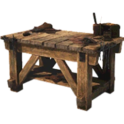 Pax Dei Crafter: Leatherworking Table