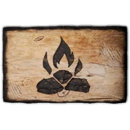 Pax Dei Building Prop: Charcoal (Sign)