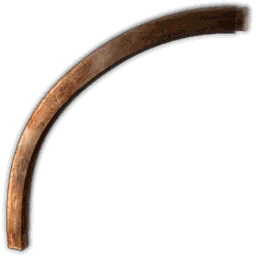 Pax Dei Building Piece: Curved Beam