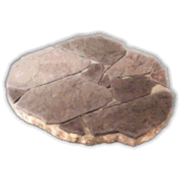 Pax Dei Building Piece: Small Round Flagstone Floor