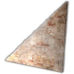 Pax Dei Building Piece: Roof Support, Limestone