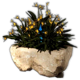 Pax Dei Building Prop: Stone Planter