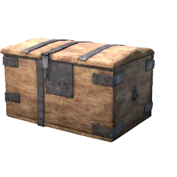 Pax Dei Building Prop: Iron Reinforced Chest
