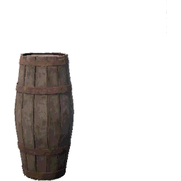 Pax Dei Building Prop: Wooden Barrel